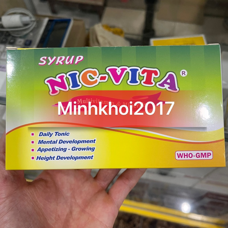 NIC-VITA SIRO 20 ỐNG (date 2026) | Shopee Việt Nam