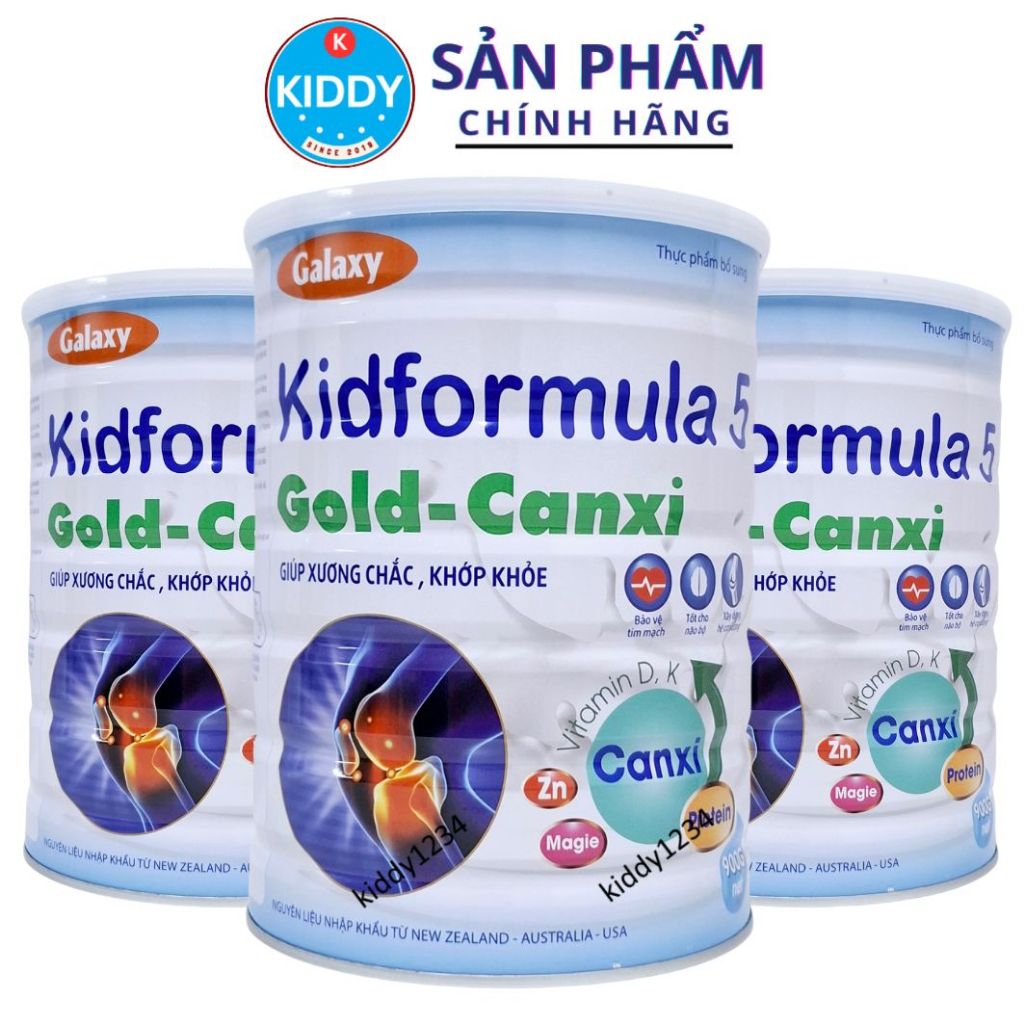Sữa canxi cho người già KidFormula Gold-Canxi 900g tốt cho tim mạch | Shopee Việt Nam
