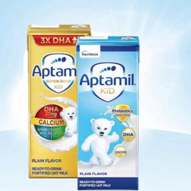 (Vui lòng chỉ đặt đơn 9 lốc) 1 lốc 3 hộp sữa nước công thức Aptakid Super gold kid/ aptakid ...