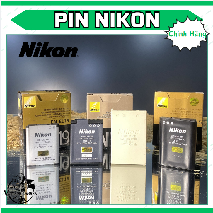 Pin Nikon EN-EL5 / EL11 / EL12 / EL14 / EL19 | Shopee Việt Nam