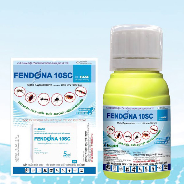 Fendora 10sc lọ 50ml - Diệt muỗi, gián, kiến, ruồi, bọ chét _ Tổ chức y ...
