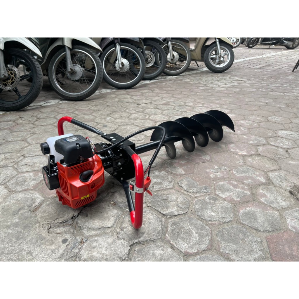Máy Khoan Đất Trồng Trụ Rào Đất Có Sỏi Đá Công Suất 2200w Model KM48 ...