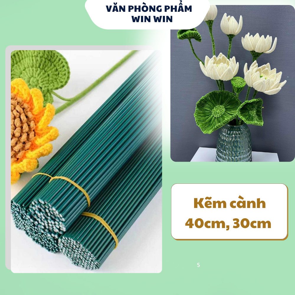 Kẽm Cành Làm Hoa 30cm, 40cm, Kẽm Cành Cắm Hoa Giả, Kẽm Làm Hoa Handmade ...