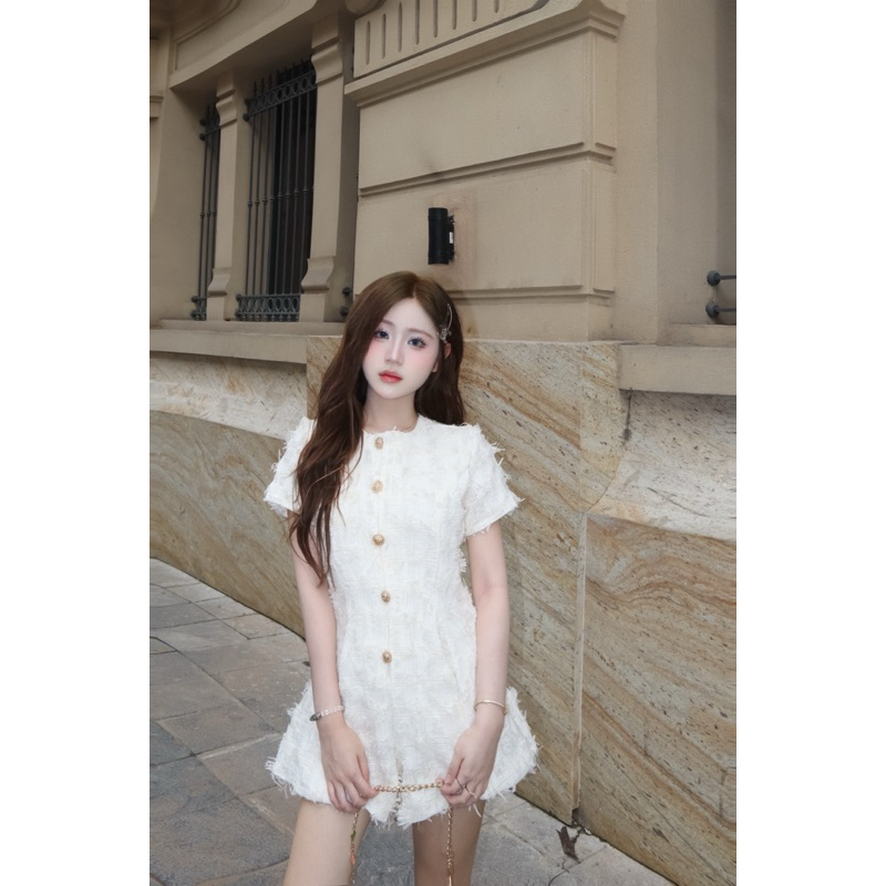 Teddy Tweed Set by Monna Studio | Shopee Việt Nam