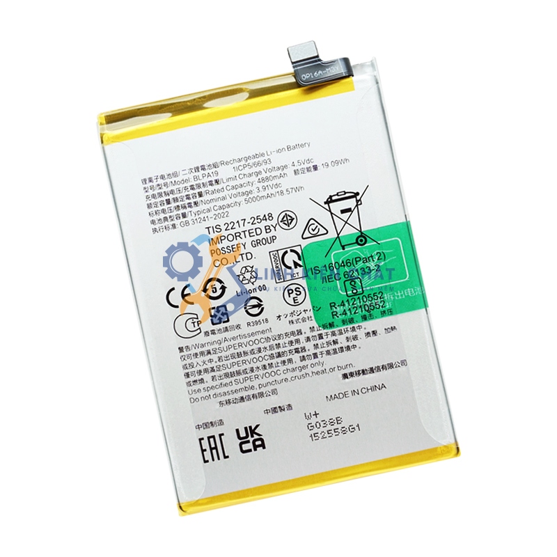 Pin cho Oppo A79 5G CPH2557 (BLPA19) 5000mAh Zin - Hàng nhập Khẩu ...