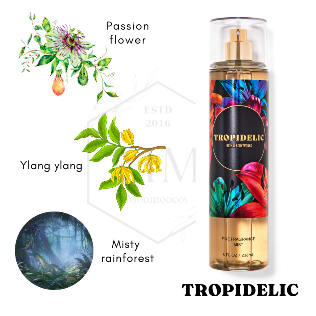[Moomoocos] Tropidelic - Bộ sản phẩm chăm sóc cơ thể Bath & Body Works ...