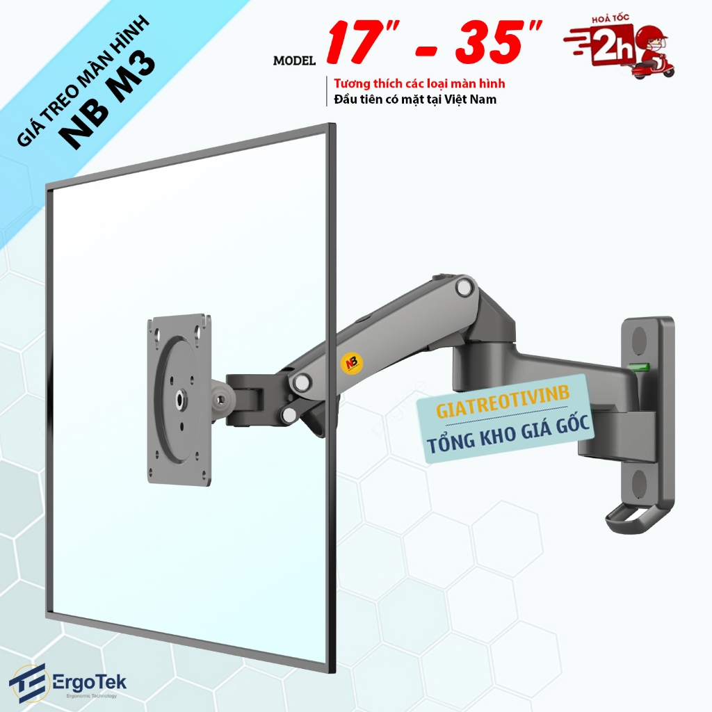Giá Treo Màn Hình Máy Tính NB M3 17 - 35 Inch - Tay Treo Màn Hình North ...