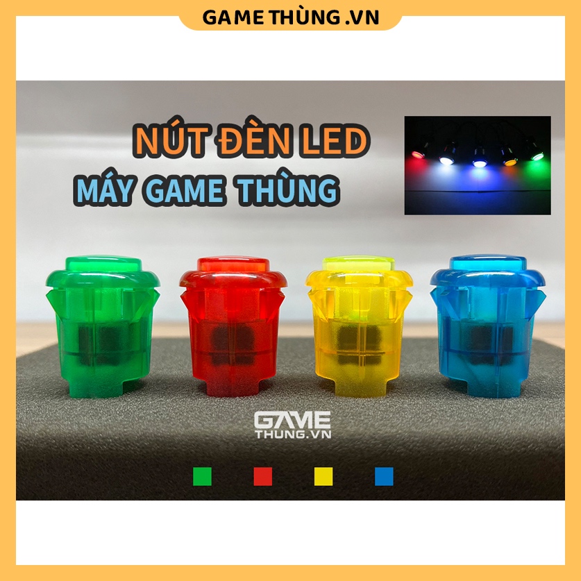 Nút Game Thùng Chuyên Nghiệp (Đèn LED) | Shopee Việt Nam