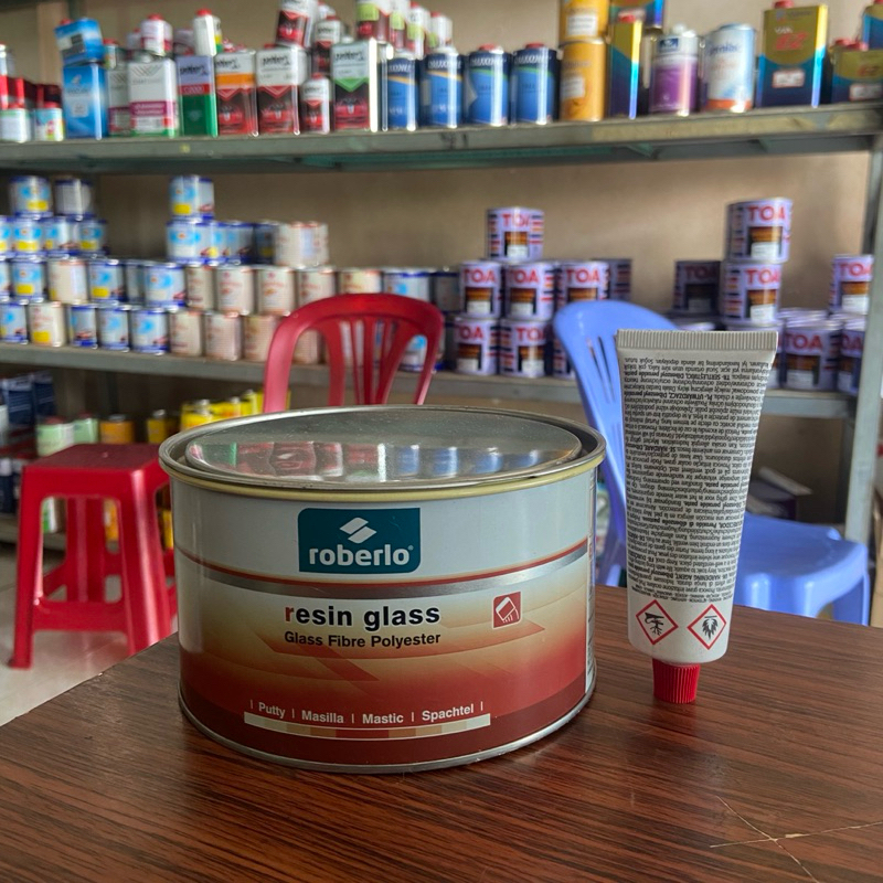 Bột Trét [Sợi Thuỷ Tinh] Roberlo Chống Rút Kèm Tuýp | Shopee Việt Nam
