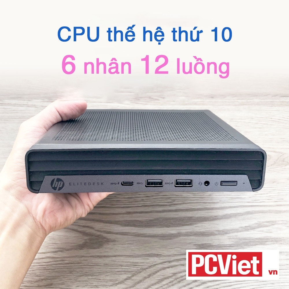 [Đúng hình] HP Elitedesk 800 G6 mini pc tản đồng cpu 65W thế hệ thứ 10 ...