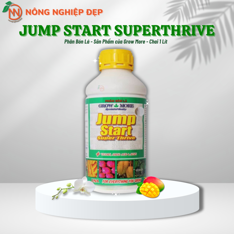 Phân Hữu Cơ Jump Start - phân bón Growmore chai 1 lít | Shopee Việt Nam