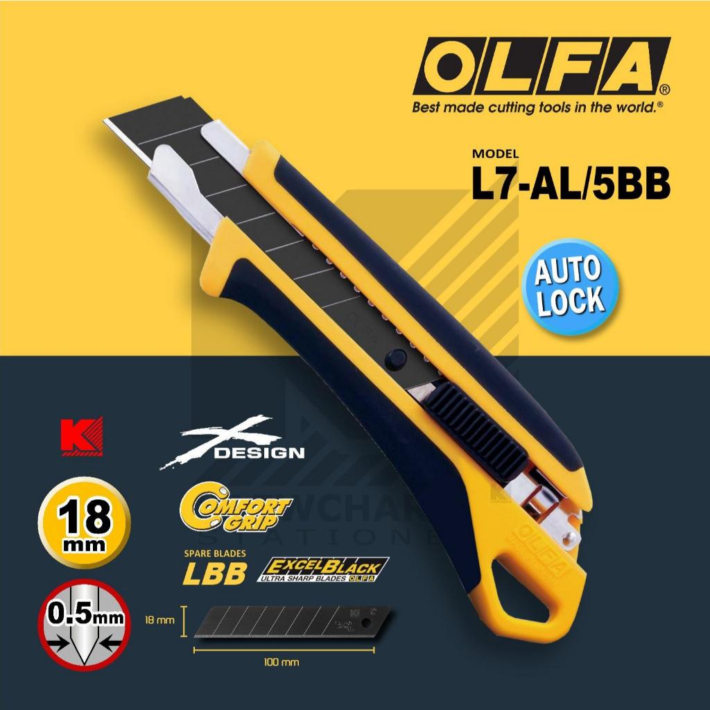[Made in Japan] Dao rọc giấy cắt kỹ thuật chuyên dụng OLFA 225B (L7-AL) (X-Series) (18mm ...