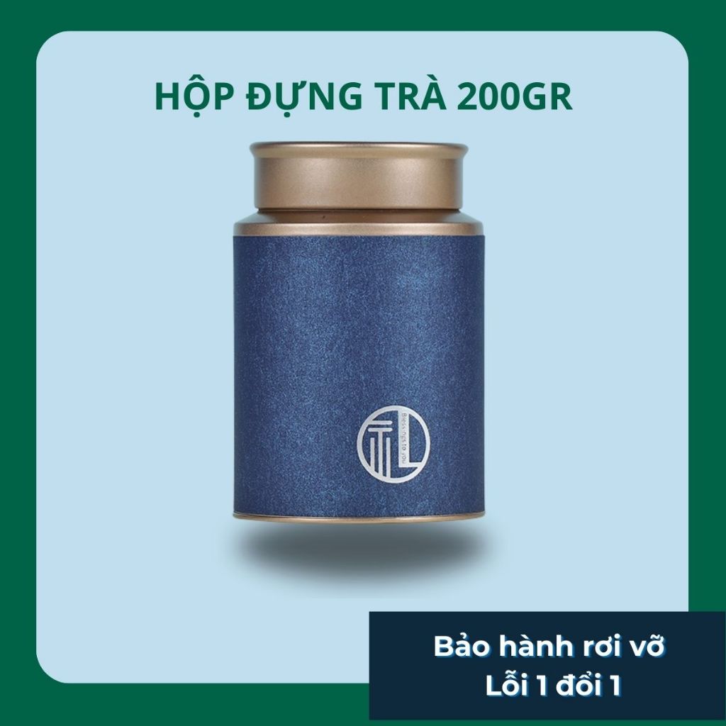 Hộp đựng trà, Hũ lọ đựng chè 200gr bằng thép không gỉ cao cấp | Shopee ...