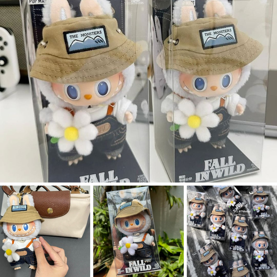 MÔ HÌNH LABUBU HOA CÚC - Mô Hình Monster Labubu - Móc Khóa - Xinh xinh ...