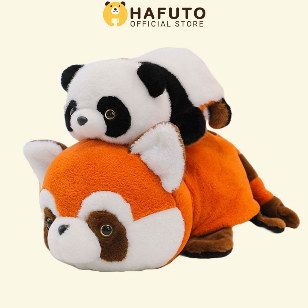 Gấu Bông Gấu Trúc Đỏ Biến Hình Gấu Trúc Cao Cấp Hafuto, Quà Tặng Đồ ...