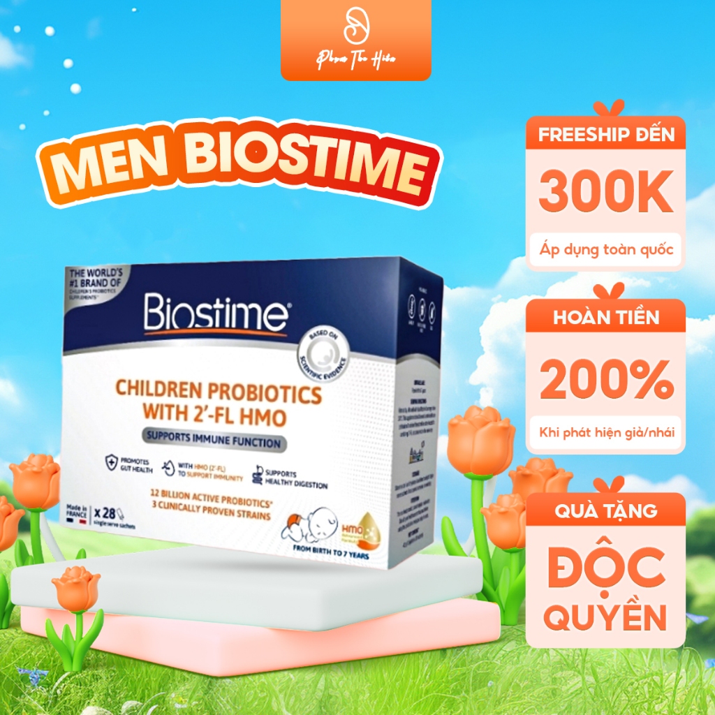 Men Vi Sinh Biostime Children Probiotics With 2' - FL HMO | Shopee Việt Nam
