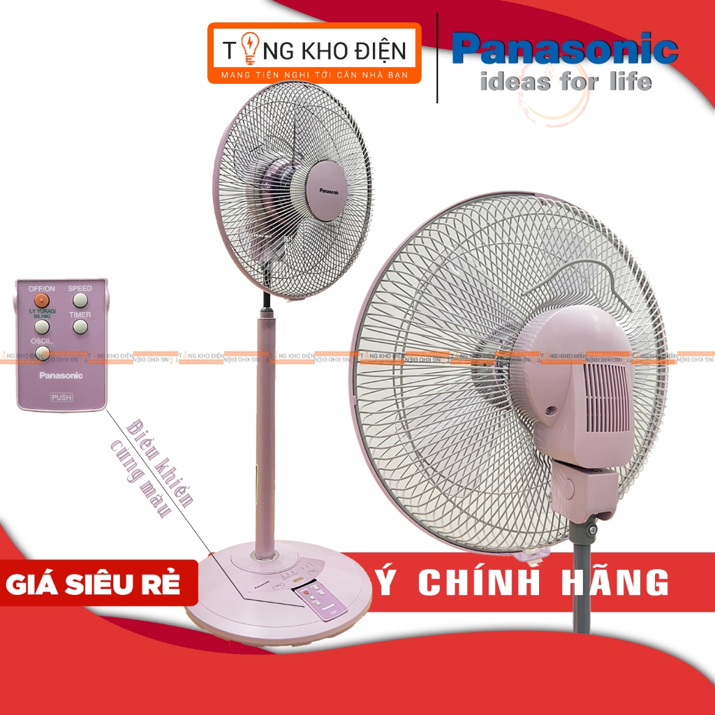 Quạt đứng Panasonic F-308NH, có điều khiển từ xa [CHÍNH HÃNG] | Shopee ...