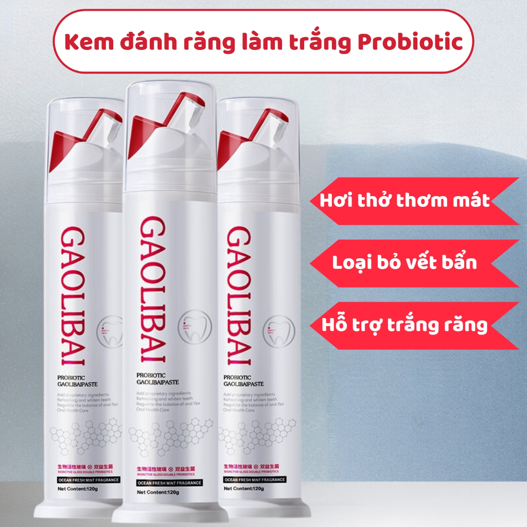 Gel Nano Bạc Gaolibai Đánh Răng Loại Bỏ Mảng Bám Cao Răng Lâu Năm Trắng ...