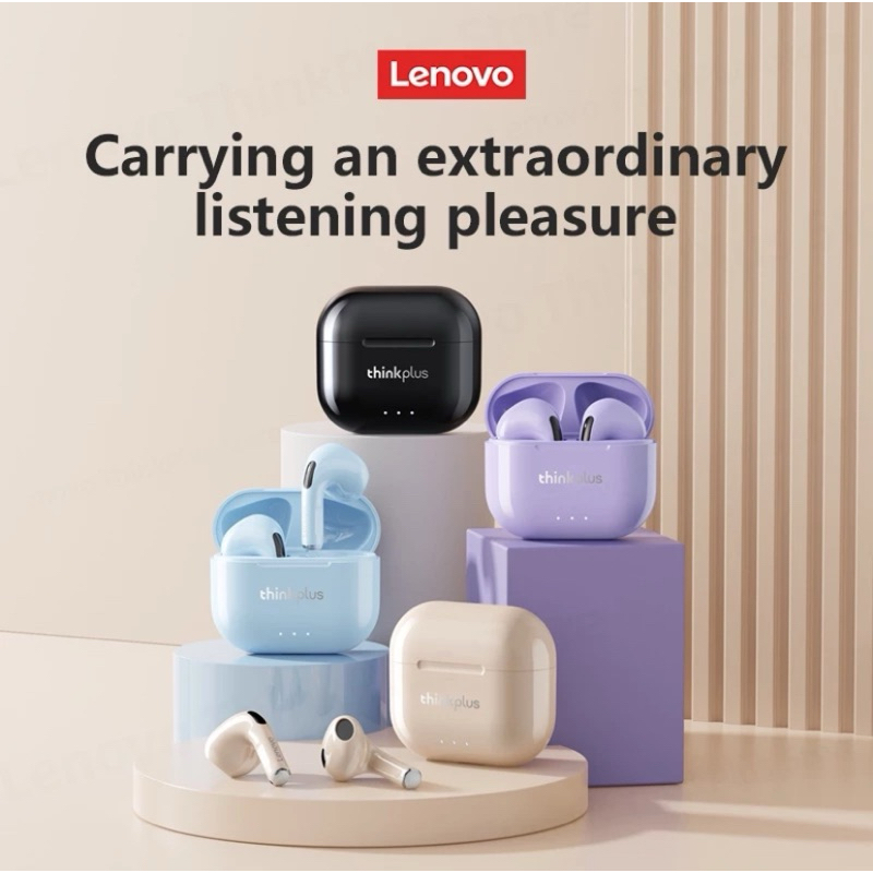 pass Tai Nghe Bluetooth Lenovo LP40 Plus có chất lượng âm thanh tốt và tích hợp micro Bluetooth ...