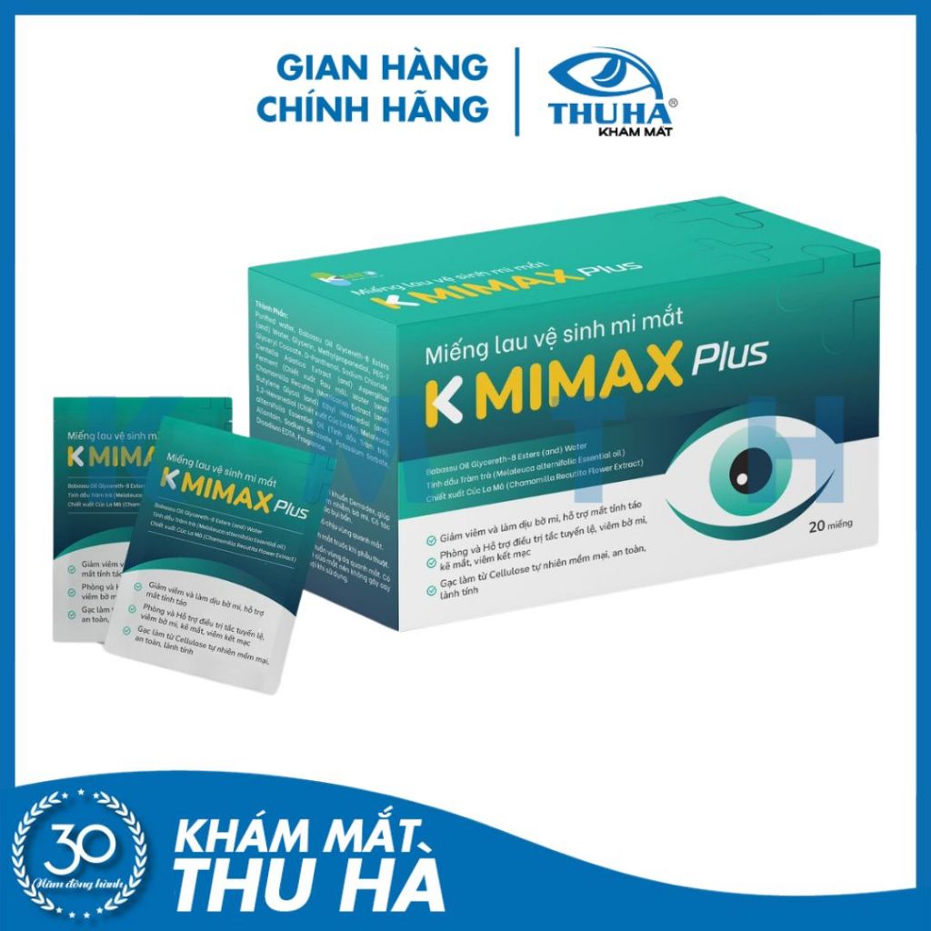 K MIMAX Plus - Miếng vệ sinh bờ mi | Shopee Việt Nam