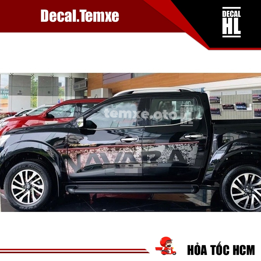 Tem dán sườn xe Navara Limited mẫu mới | Shopee Việt Nam