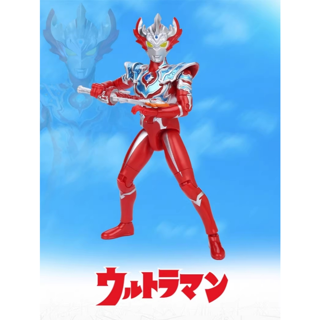 [BANDAI] ULTRA GLOW MOVABLE SERIES - ULTRAMAN TAIGA TRI-STRIUM | Shopee ...