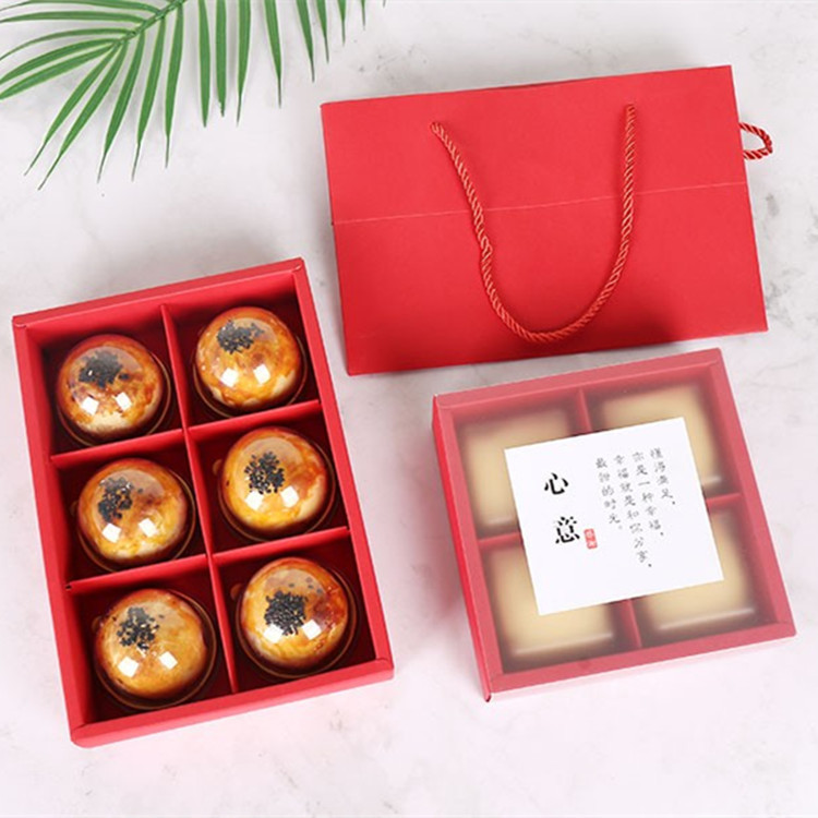 10 Hộp 6 bánh trung thu mini 75g - Túi ngang, hộp đựng bánh trung thu ...