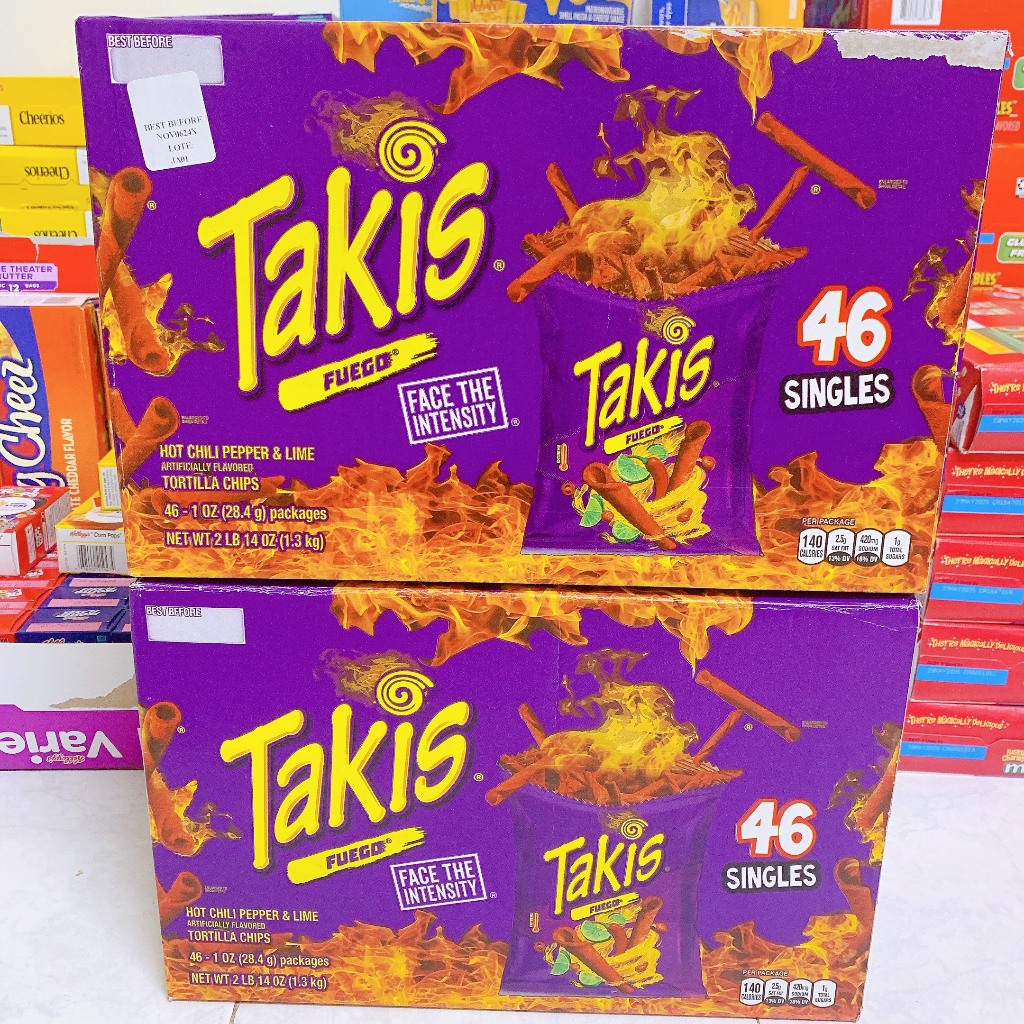 HÀNG NHẬP MỸ - BÁNH SNACK CHIPS TAKIS HERO VARIETY PACK TORTILLA 28.4GR ...
