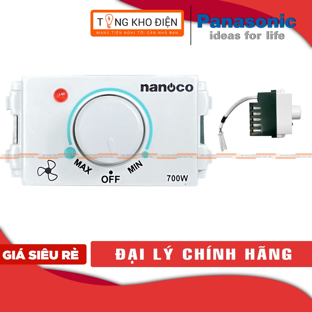 Chiết Áp Quạt Dimmer quạt Nanoco NDF603WL [CHÍNH HÃNG] | Shopee Việt Nam