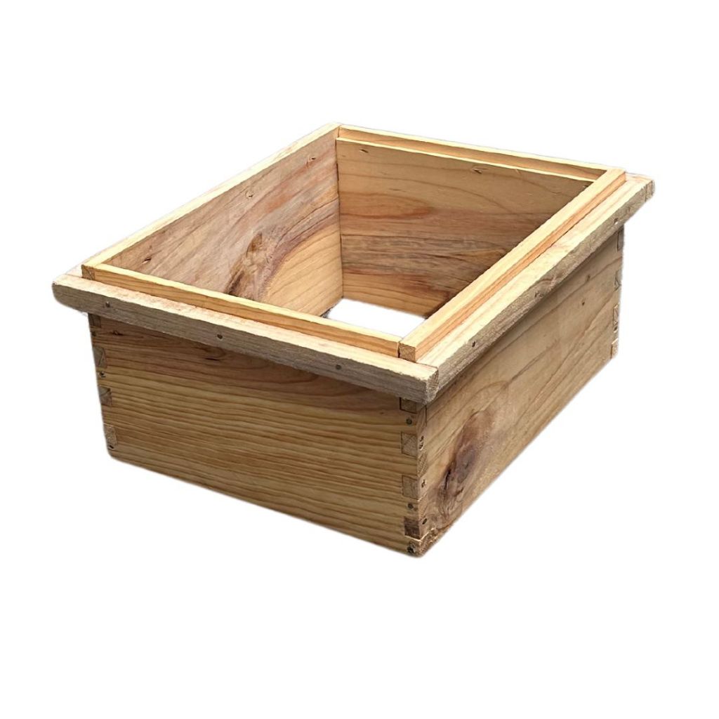 Thùng gỗ tầng kế nguyên nuôi ong mật ngoại ( ong Ý) tháo rời, kích ...