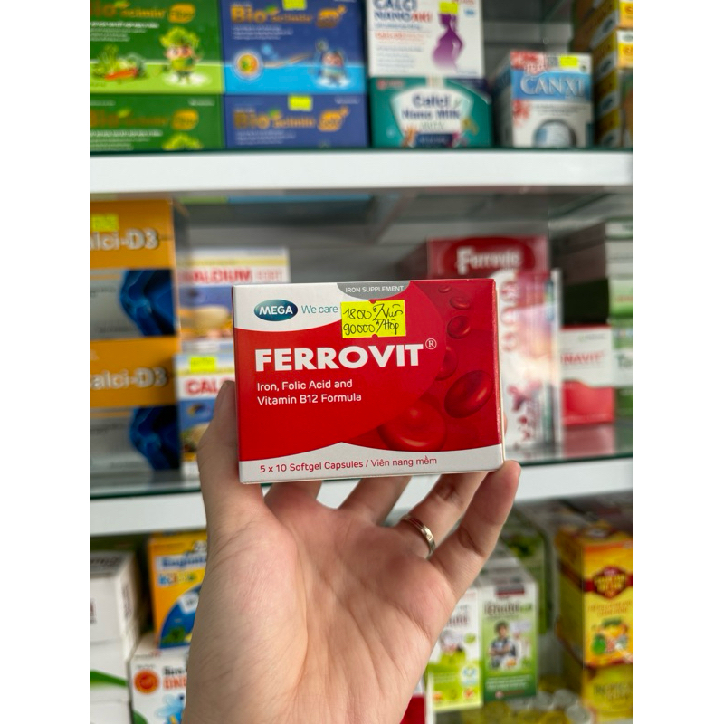 Sắt Ferrovit Mega | Shopee Việt Nam