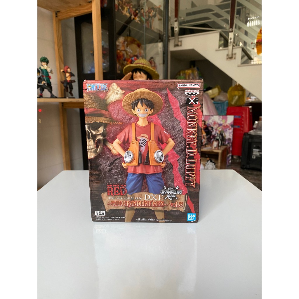 Mô Hình Luffy Film Red VOL.8 FULL BOX NEW SEAL | Shopee Việt Nam