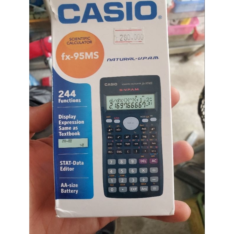Máy Tính CASIO FX 95 MS - Bảo Hành 2 Năm | Shopee Việt Nam