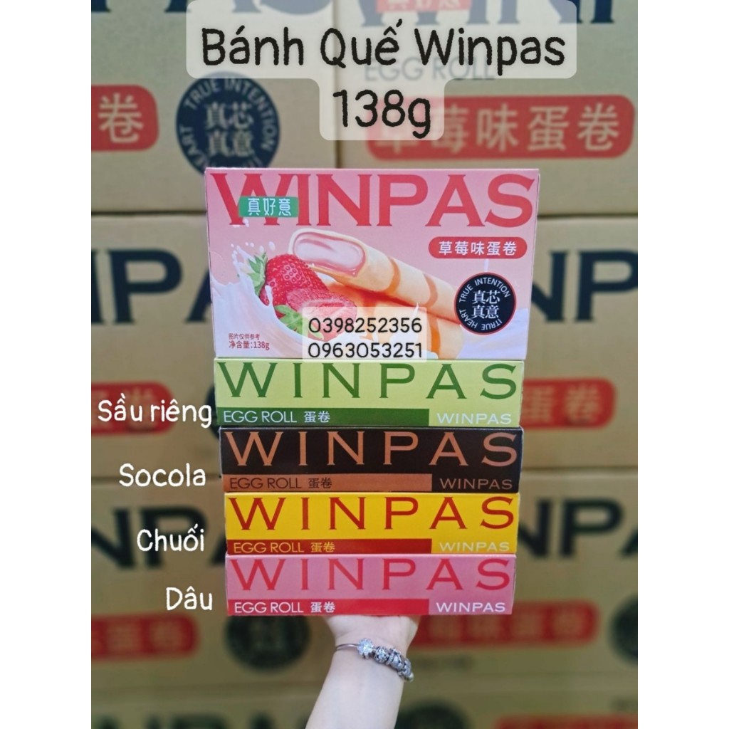 Bánh Quế Cuộn Winpas 138g leetrinh15 | Shopee Việt Nam