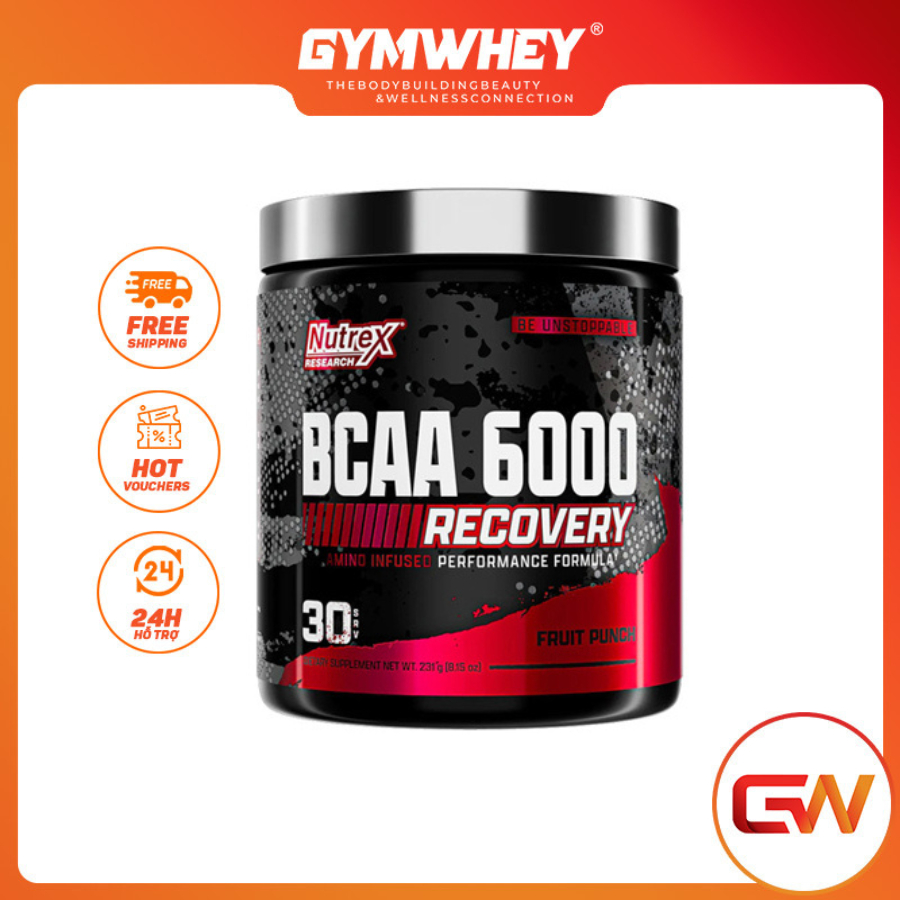 BCAA 6000 Thực Phẩm Bổ Sung Chống Dị Hóa Và Phục Hồi Cơ Bắp Nutrex Bcaa ...