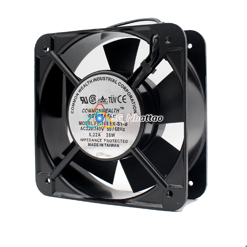 Quạt tản nhiệt FP-108EX-S1-S 220V 0.22A 38W 150x150x50mm | Shopee Việt Nam