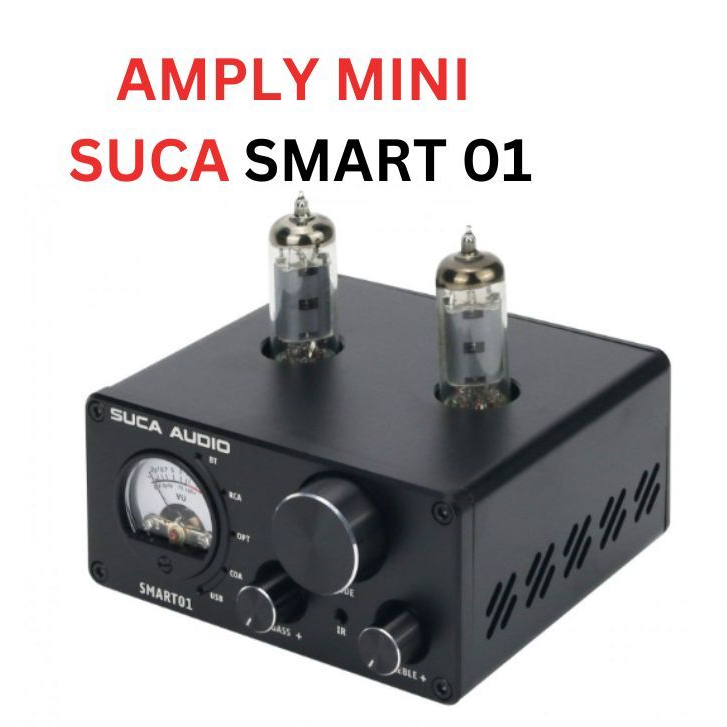 AMPLY TÍCH HỢP DAC KÈM PRE ĐÈN SMART - 01 SUCA AUDIO ( Tặng Dây Quang ...