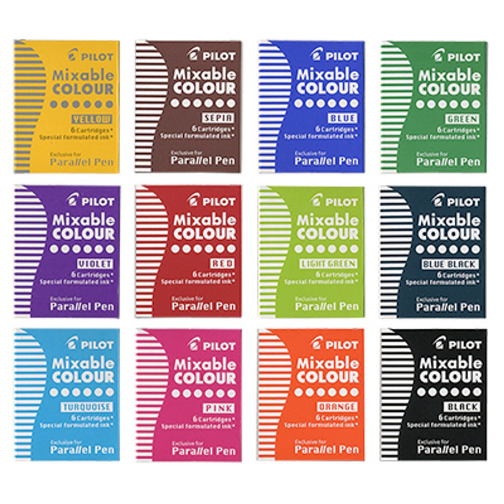 Mực Pilot Mixable Colour Parallel Pen đủ màu | Shopee Việt Nam