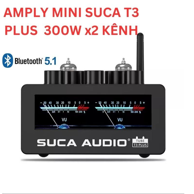 AMPLY MINI SUCA TUBE-T3 PLUS 300W + 300W ĐÁNH MỌI DÒNG LOA | Shopee ...