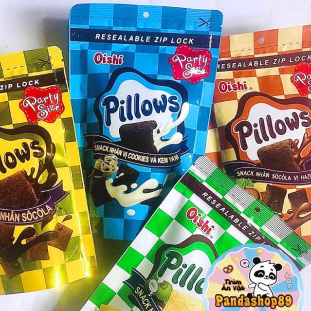 Bánh Pillows Oishi snack nhân các vị (gói 85g) | Shopee Việt Nam