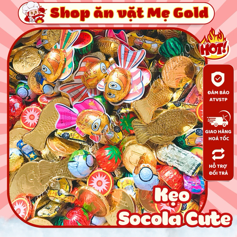 Kẹo socola trộn hình cute, socola mix các mẫu ngộ nghĩnh | Shopee Việt Nam