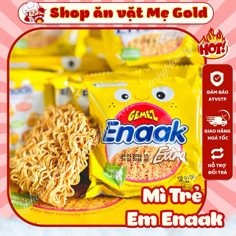 Mì trẻ em Enaak Indonesia vị gà nướng ăn liền (gói 30g) | Shopee Việt Nam