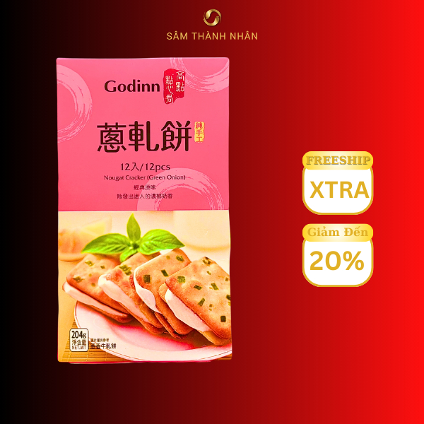 Bánh Quy Kẹp Kem Vị Hành Godinn Hộp 204g | Shopee Việt Nam