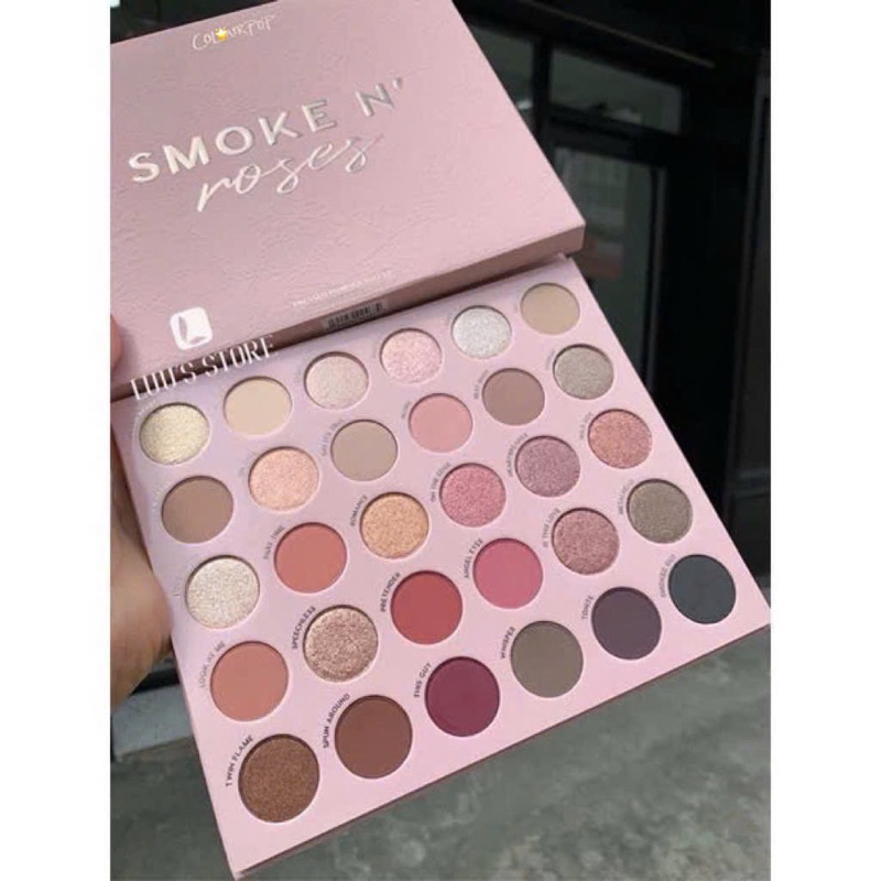 Bảng Phấn Mắt Colourpop Smoke N' Roses | Shopee Việt Nam