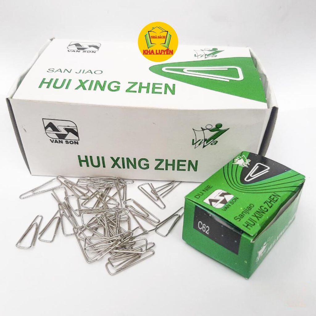 Ghim Cài C62 - Kẹp Tài Liệu/ Ghim Tam Giác- Phù Hợp Cho Học Sinh, Văn ...