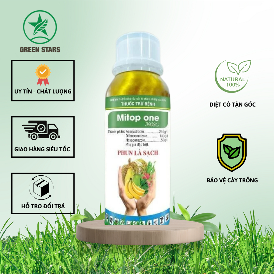 Chế phẩm Mitop One 390SC 240ml - Kiểm soát côn trùng, nấm bệnh hiệu quả ...