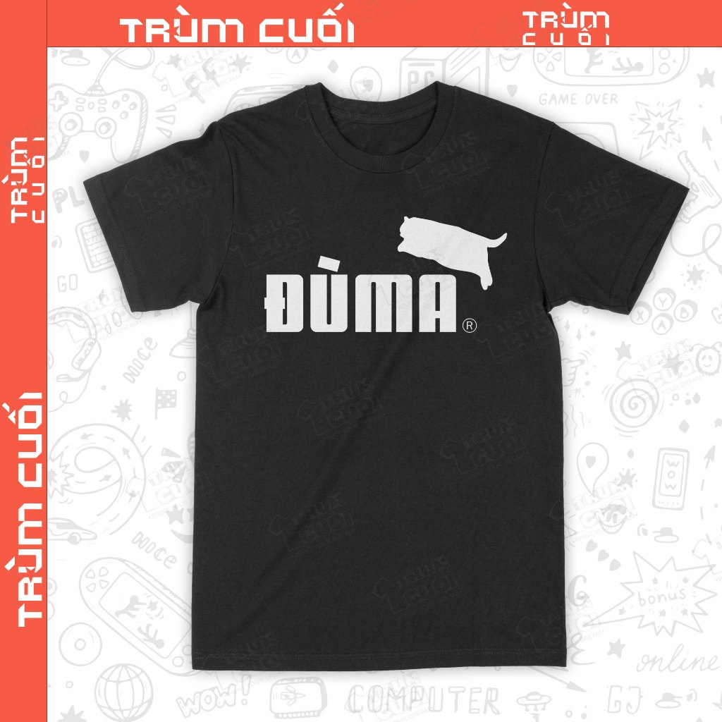 Áo thun DUMA, Trùm Cuối Meme, Unisex Cotton 100% 4 màu nam nữ 0438 ...