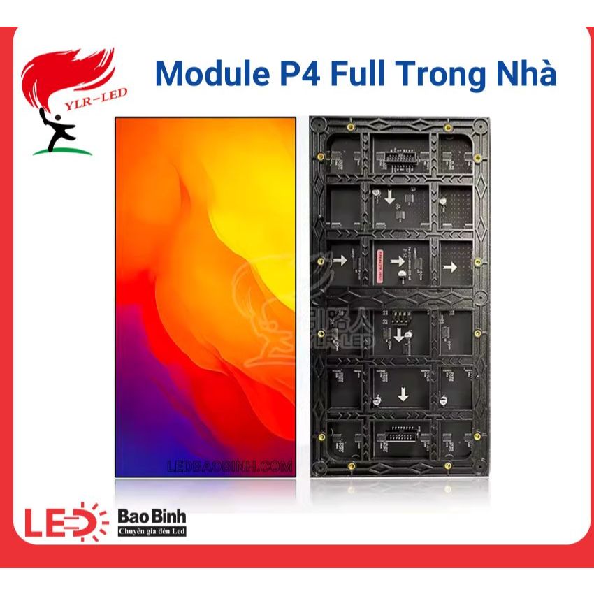 Module Led P4 Full trong nhà - Chính Hãng YLR - Mên Đồng, Bóng Đồng, Thùng Đỏ | Shopee Việt Nam