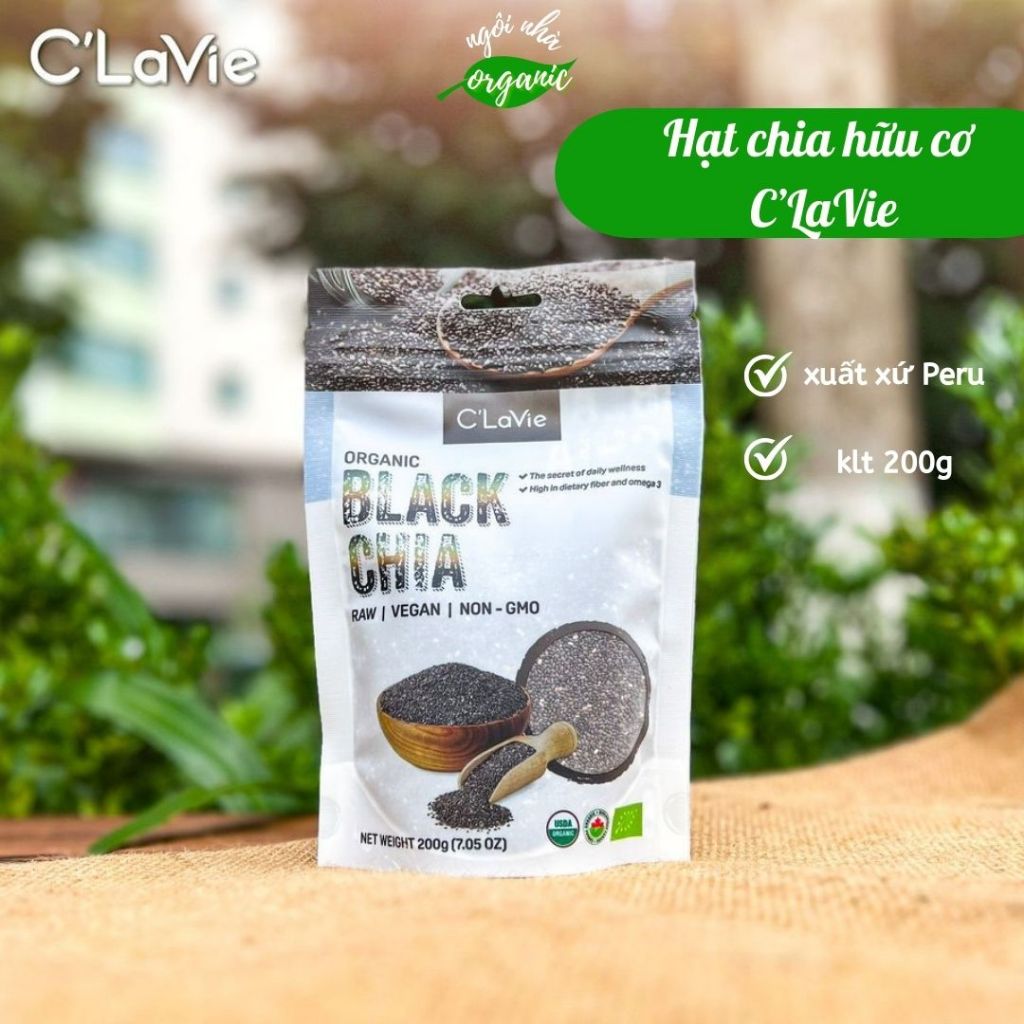Hạt chia hữu cơ Aztec Organics - C'LaVie - Diet Food | Shopee Việt Nam