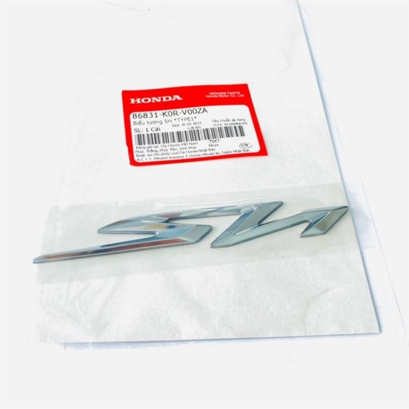 Tem Sh 125 150 160 2020 2021 2022 2023 2024 màu Xi ( Giá 1 cái ...